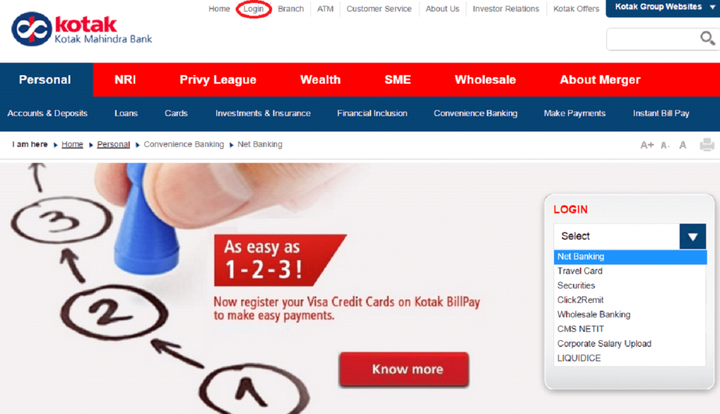 Kotak Mahindra Net Banking | Brief Guide For Internet Banking