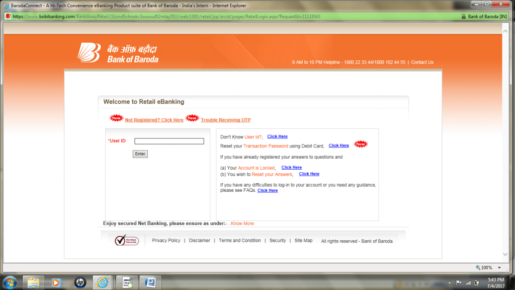 Bank Of Baroda Net Banking An Expert Guide For Internet Banking