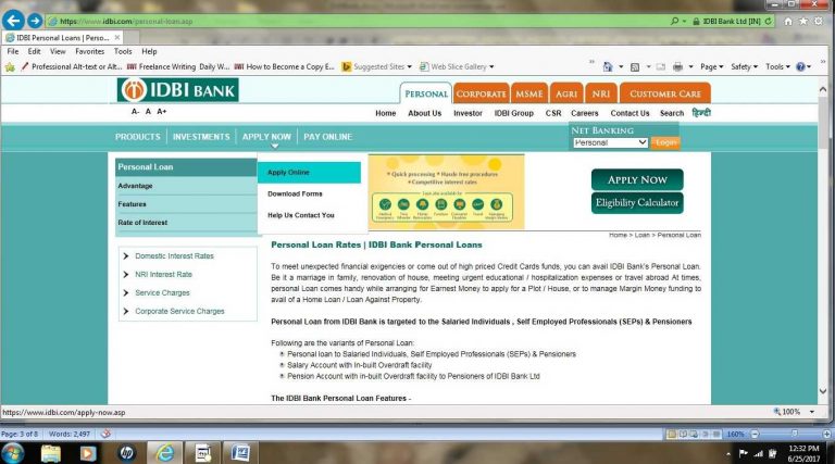 IDBI Bank Loans Expert Guide | Eligibility & Interest Rates